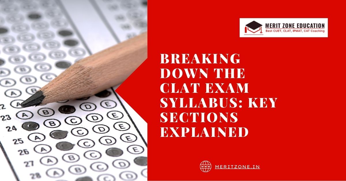 CLAT 2025 Exam Syllabus Key Section Explained